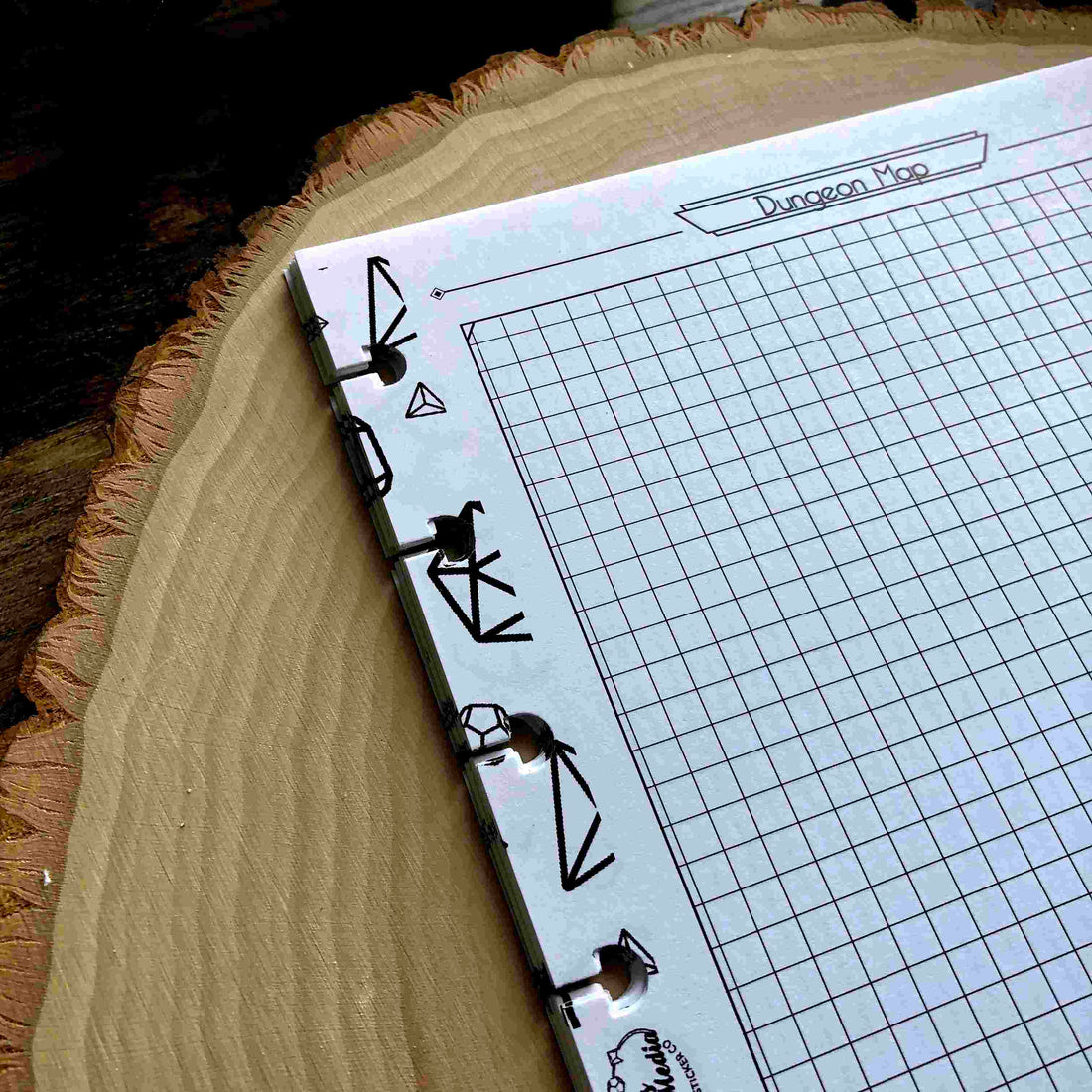 Grid & Map Page Pack Refills for Player & Gamemaster Notebooks ...