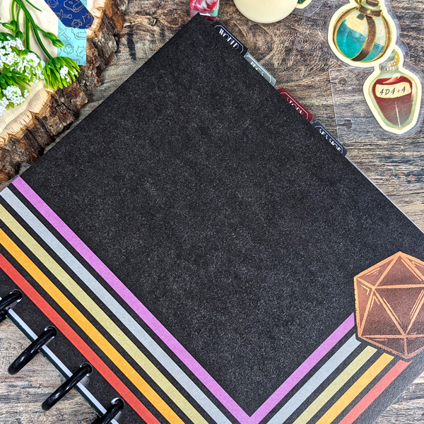Retro Rainbow | Discbound Cover – Cantrips Media