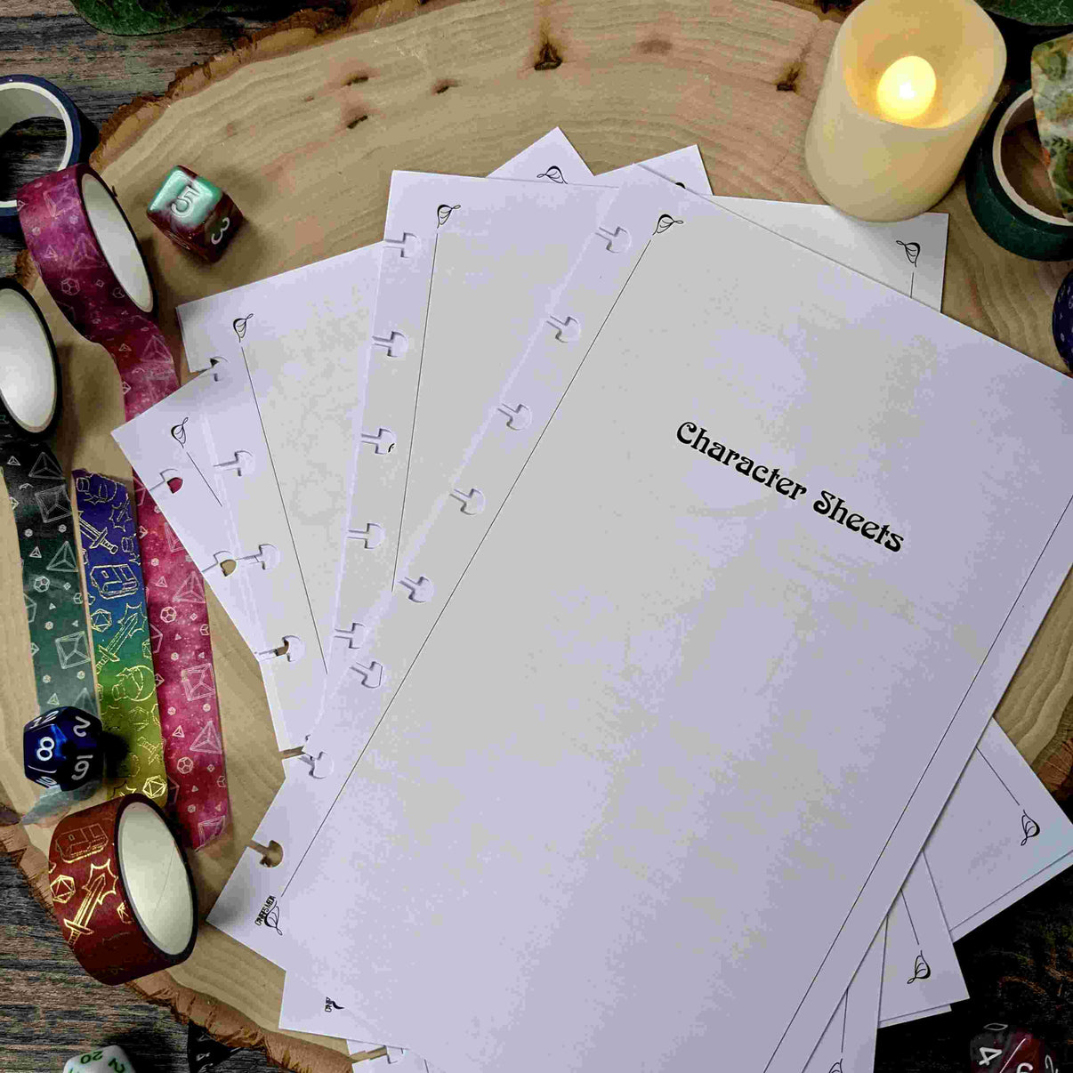 Character Sheets | Player Size (Art Nouveau) | PF2e – Cantrips Media