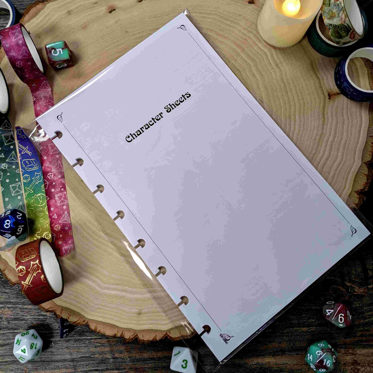 Character Sheets | Player Size (Art Nouveau) | PF2e – Cantrips Media