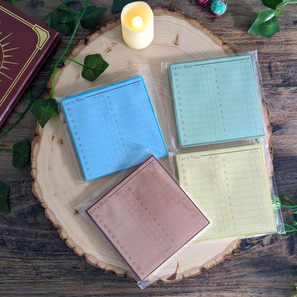 Initiative Tracker, Monster, or Item Sticky Note | D&D 5e and TTRPG ...