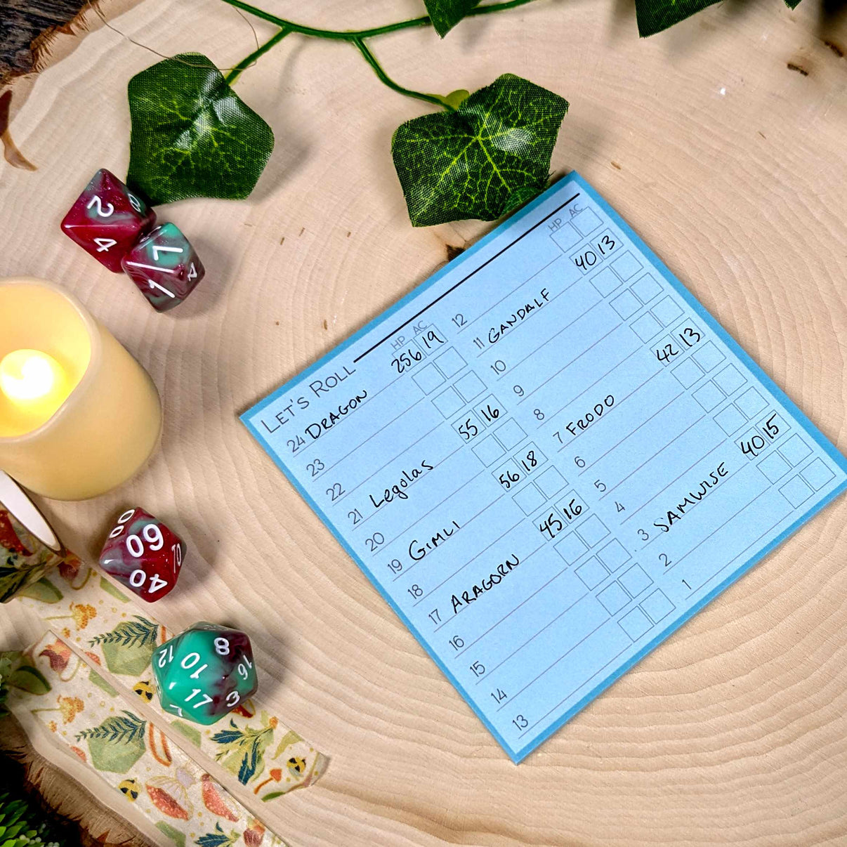 Initiative Tracker, Monster, or Item Sticky Note | D&D 5e and TTRPG ...