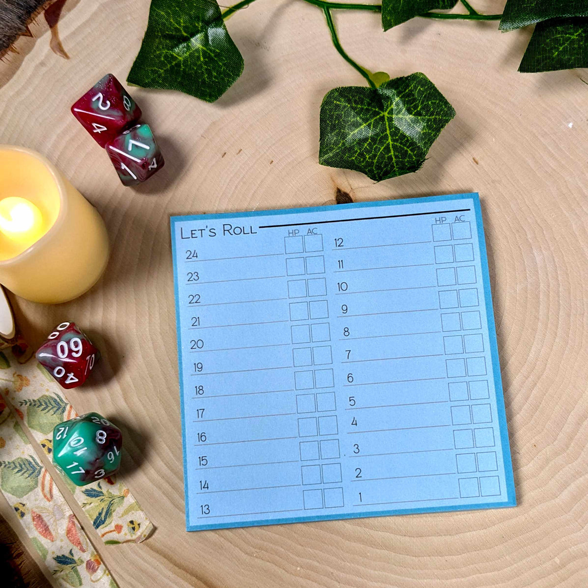 Initiative Tracker, Monster, or Item Sticky Note | D&D 5e and TTRPG ...