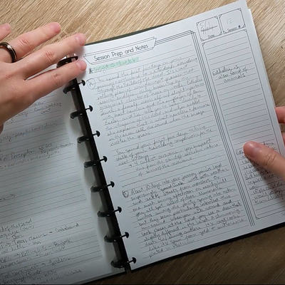 Dungeon Master's Guide to Adventure | Campaign Journal – Cantrips Media