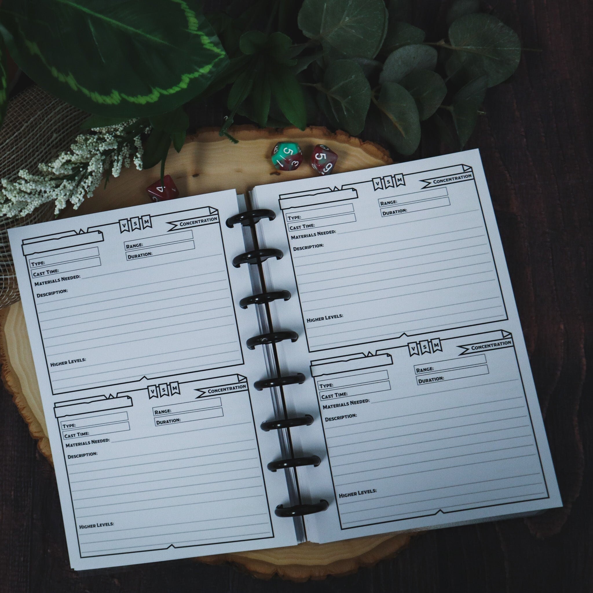 Player's Notebook (Classic) | D&D 5e – Cantrips Media