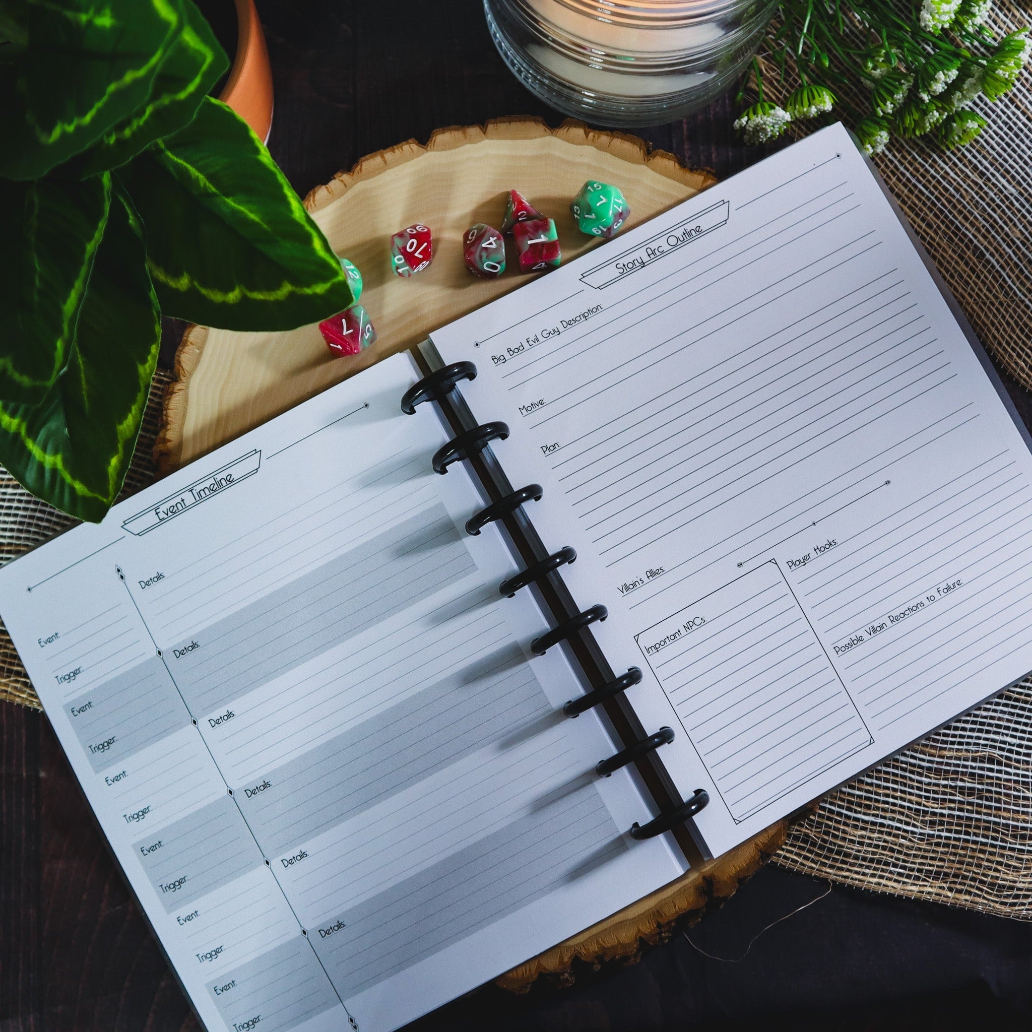 Dungeon Master's Lorekeeper - Campaign Diary (Discbound) | System-Agno ...