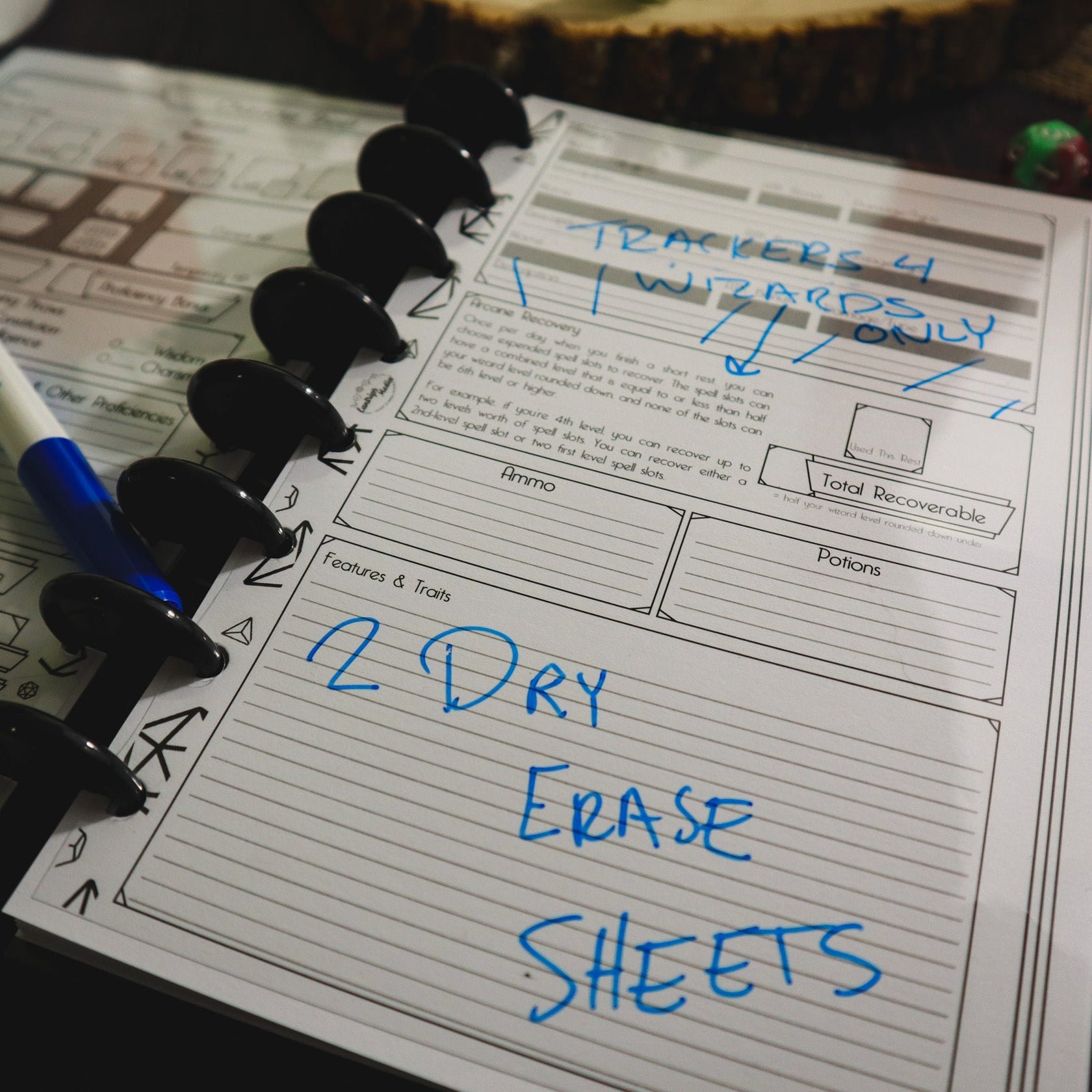 Wizard's Guide to Arcane Knowledge | Player's Notebook for D&D ...