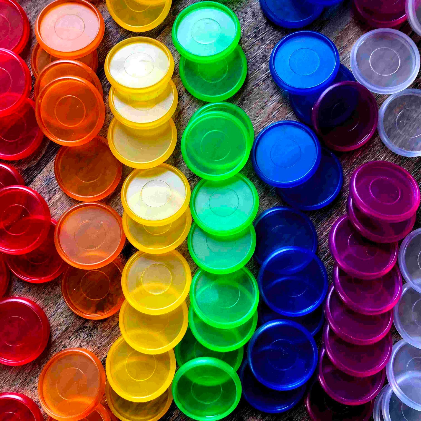 Colored Plastic 1-inch and 1.25 inch Discs | For discbound Notebooks ...