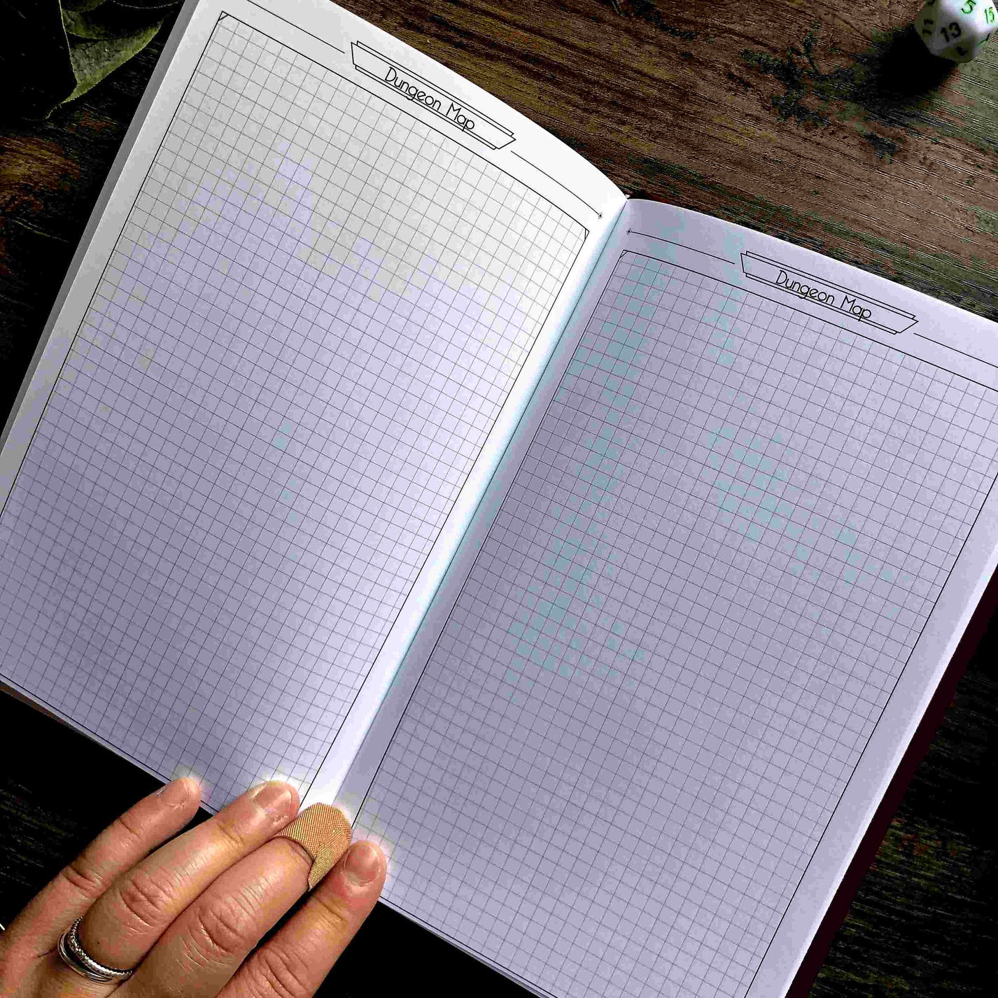 Hardcover Art Deco Player's Notebook – Cantrips Media