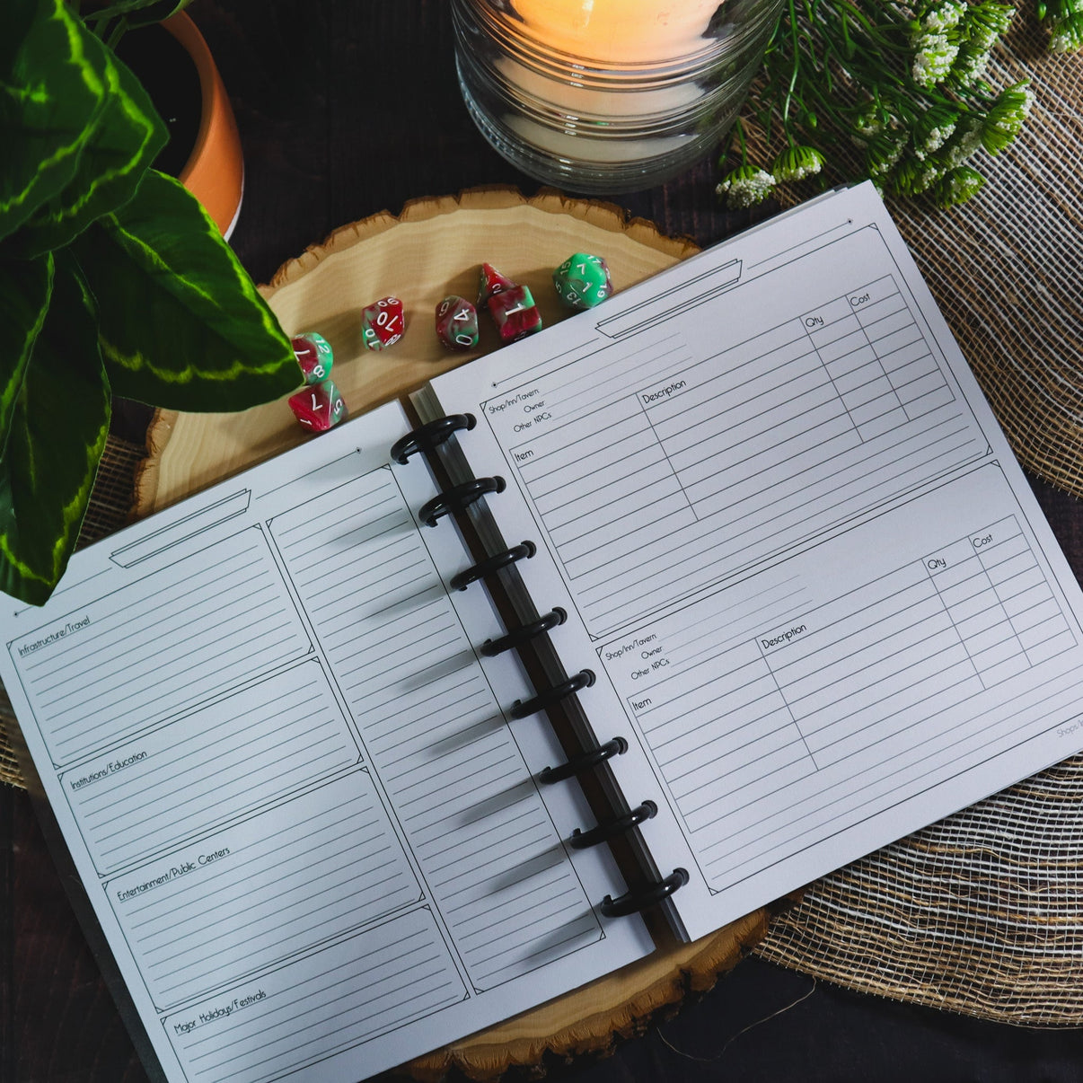 Dungeon Master's Adventure Campaign Diary | D&D 5e – Cantrips Media