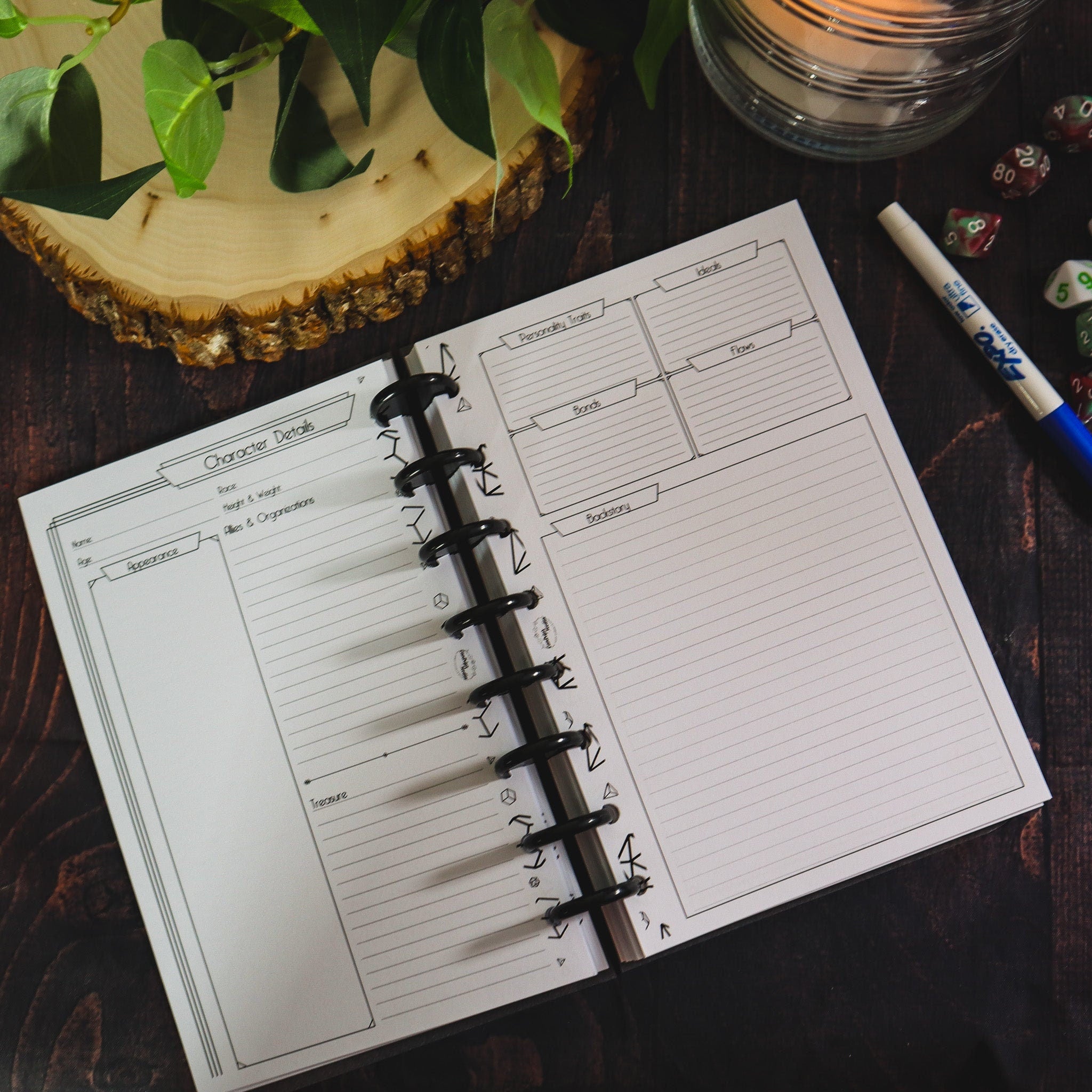 Wizard's Guide to Arcane Knowledge | Player's Notebook for D&D ...