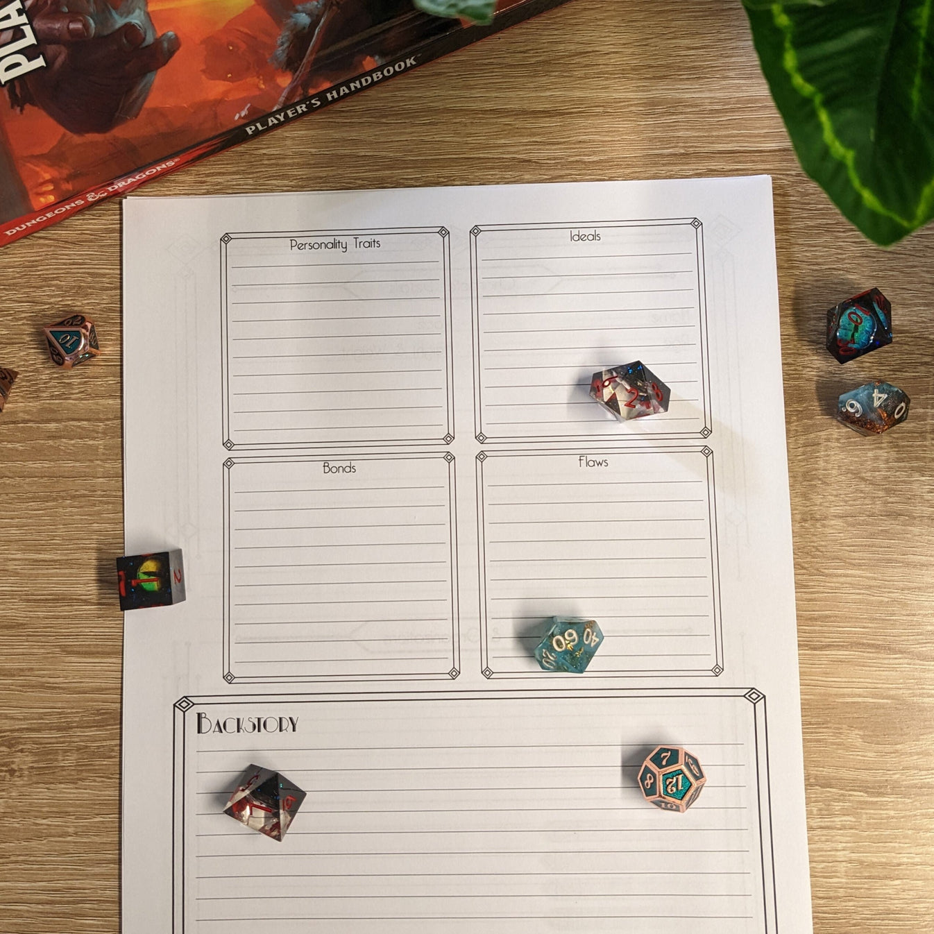 Printable Character Sheet – Cantrips Media