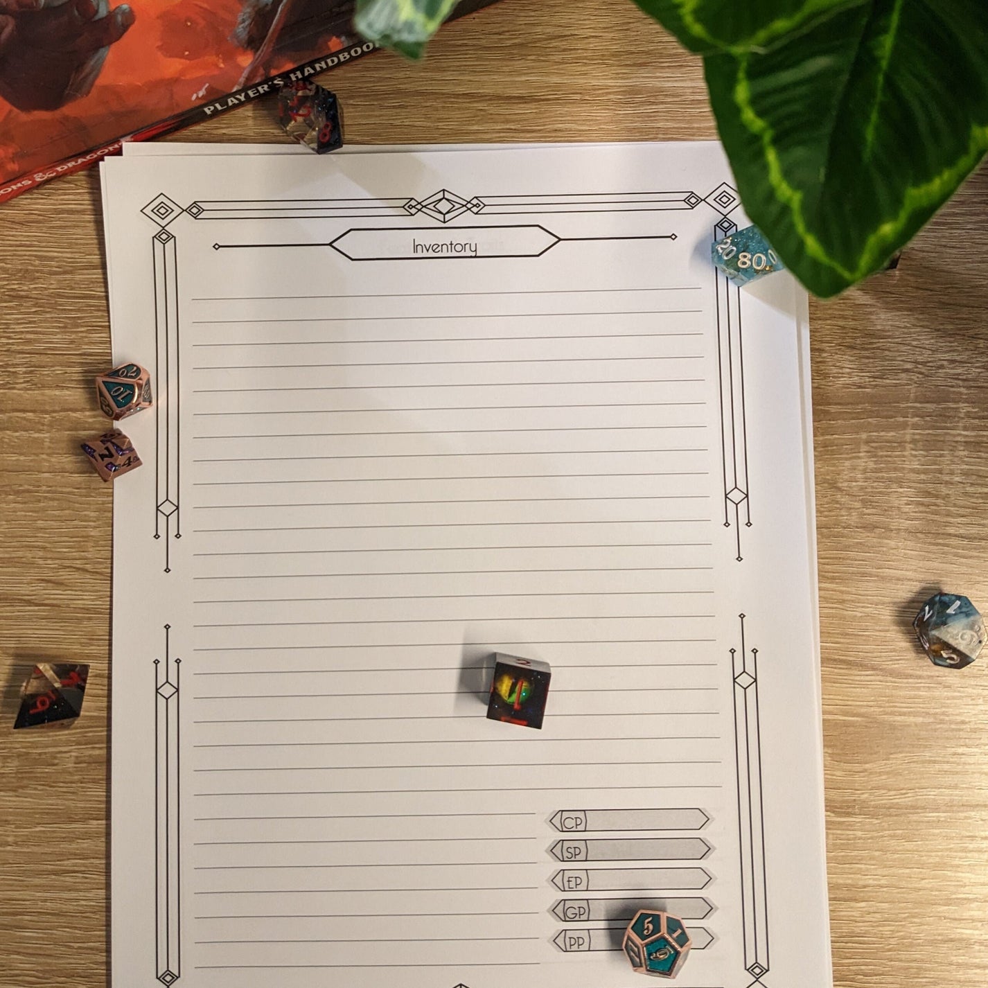 Printable Character Sheet – Cantrips Media